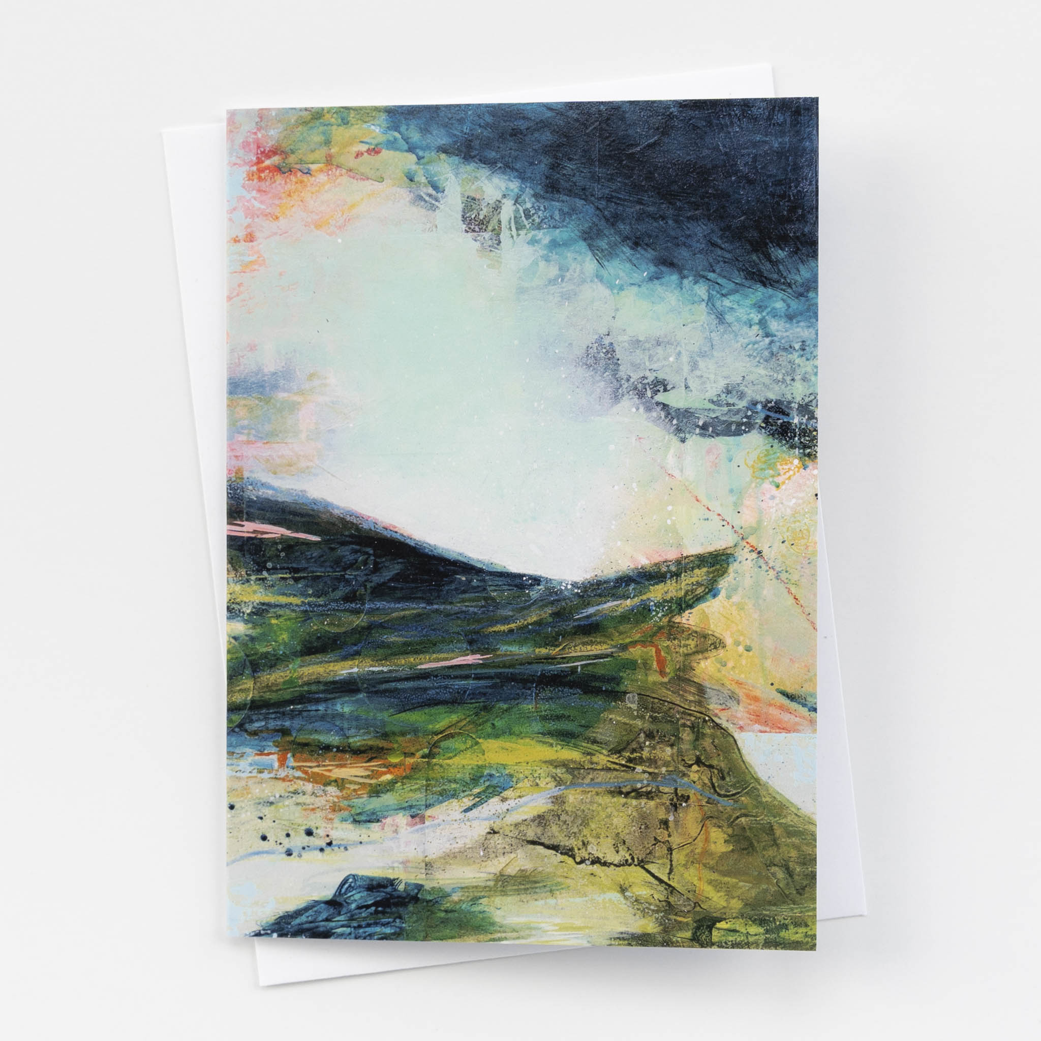 Abstract Fine Art Note Card – Woodnote